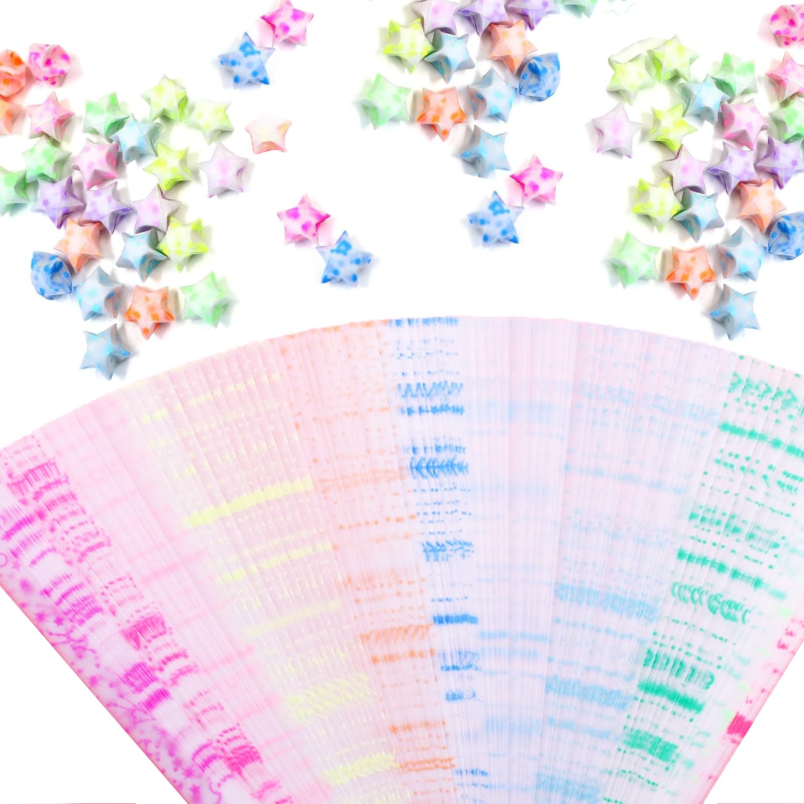 Origami Star Paper Amazon Onaparter 1290 Pcs Paper Star Strips Star