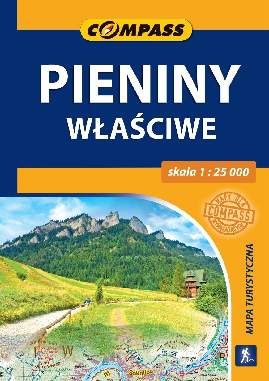 Pieniny Wlasciwe Mapa turystyczna 1:25000 : Amazon.fr: Livres