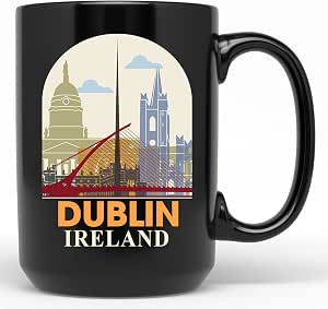 Amazon.com: Dublin Lover Mug, Dublin Ireland Coffee Mug Gift For ...