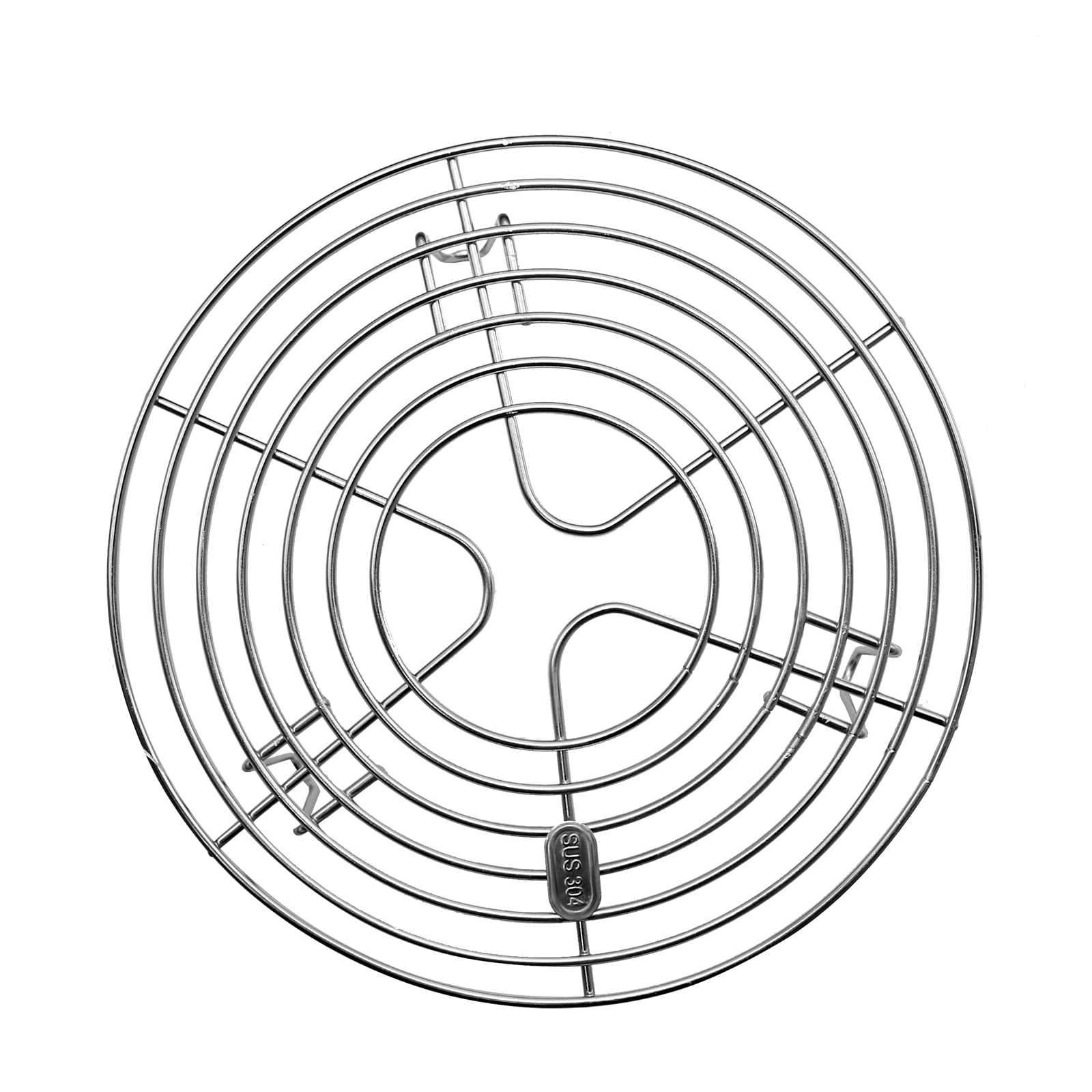 Snapklik.com : Stainless Steel Steamer Rack, Round Cooking Rack ...