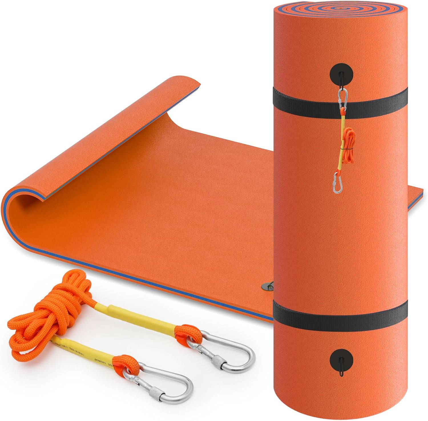 Amazon.com: MADOG 8 x 6 Ft Outdoor Floating Water Mat for Adult Beach ...