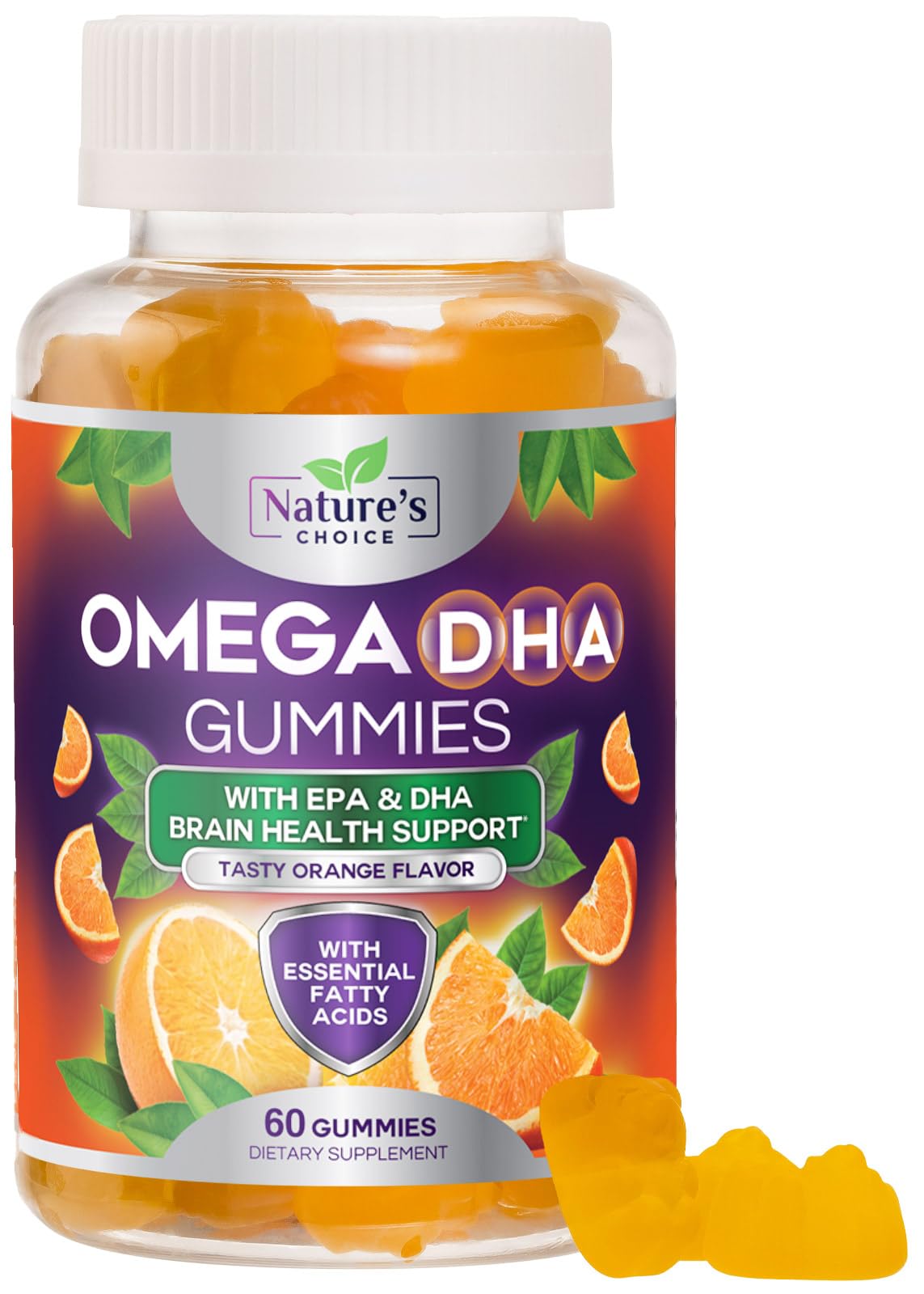 Amazon.com: Omega 3 Fish Oil Gummies - Triple Strength Omega 3 Gummy ...