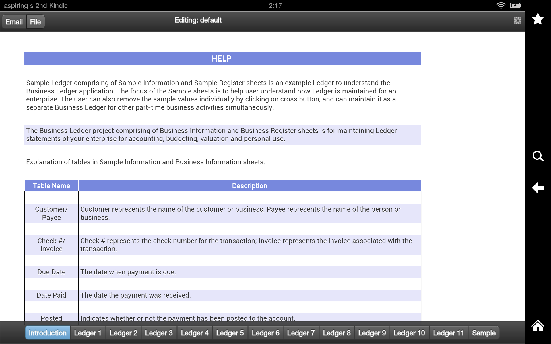 Ledger Pro - App on Amazon Appstore