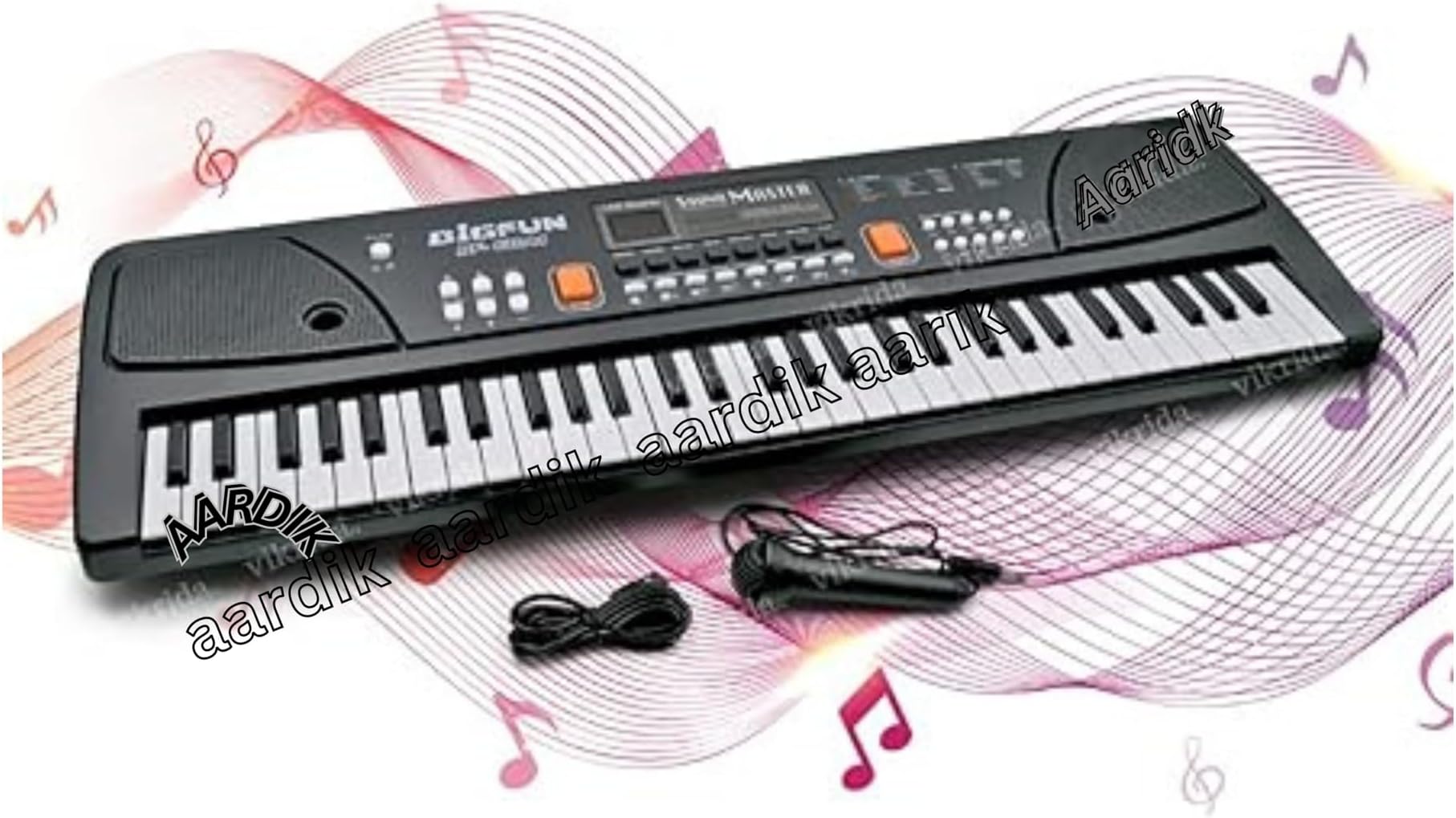 Amazon Electronic Digital Piano Keyboard 61 Keys- Multi-Function ...