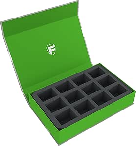Amazon.com: Feldherr Magnetic Box Green Compatible with Necromunda ...