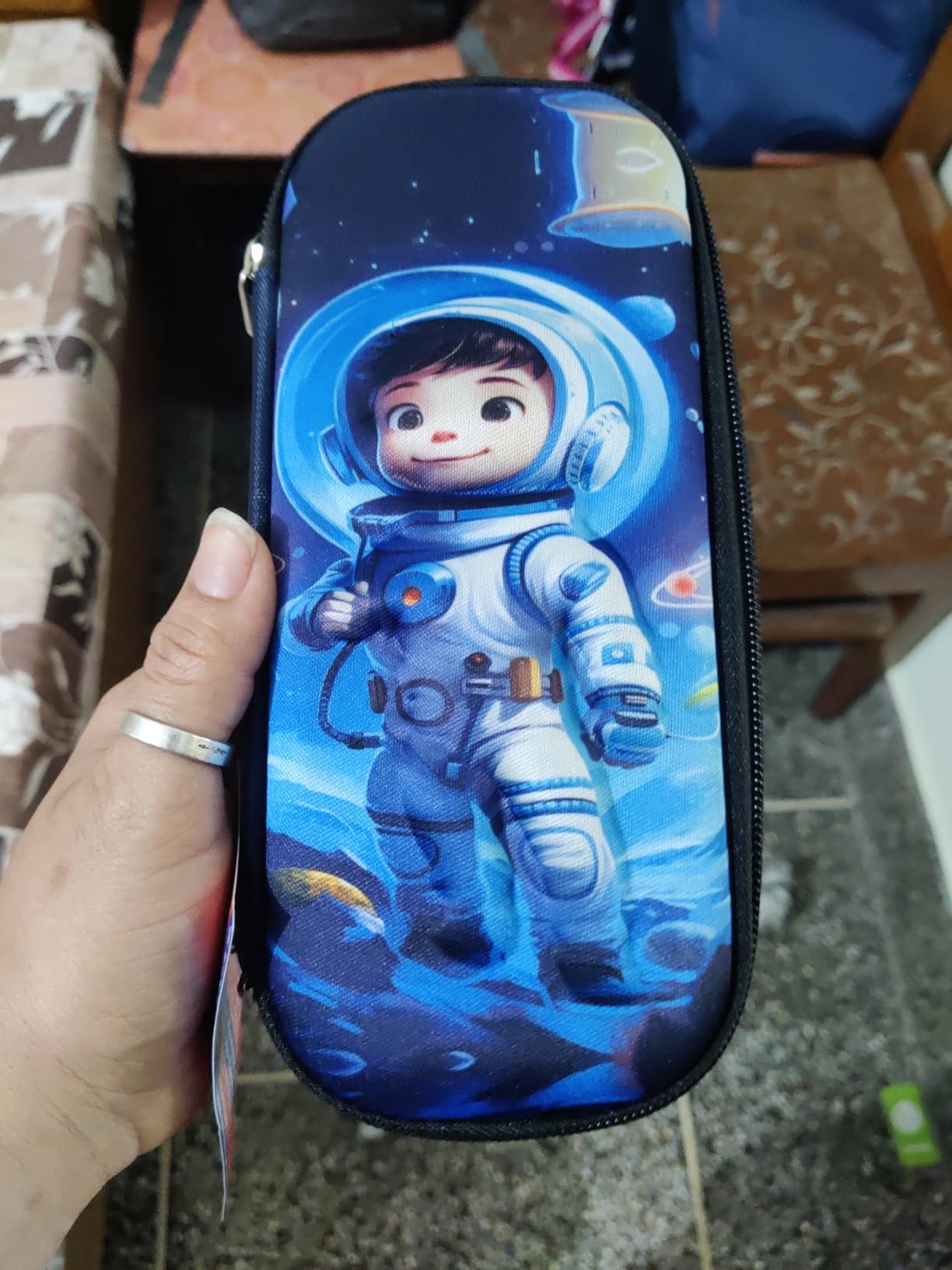 HARRY & JAMES® 3D Cover EVA Space Astronaut Theme Pencil Case Big ...
