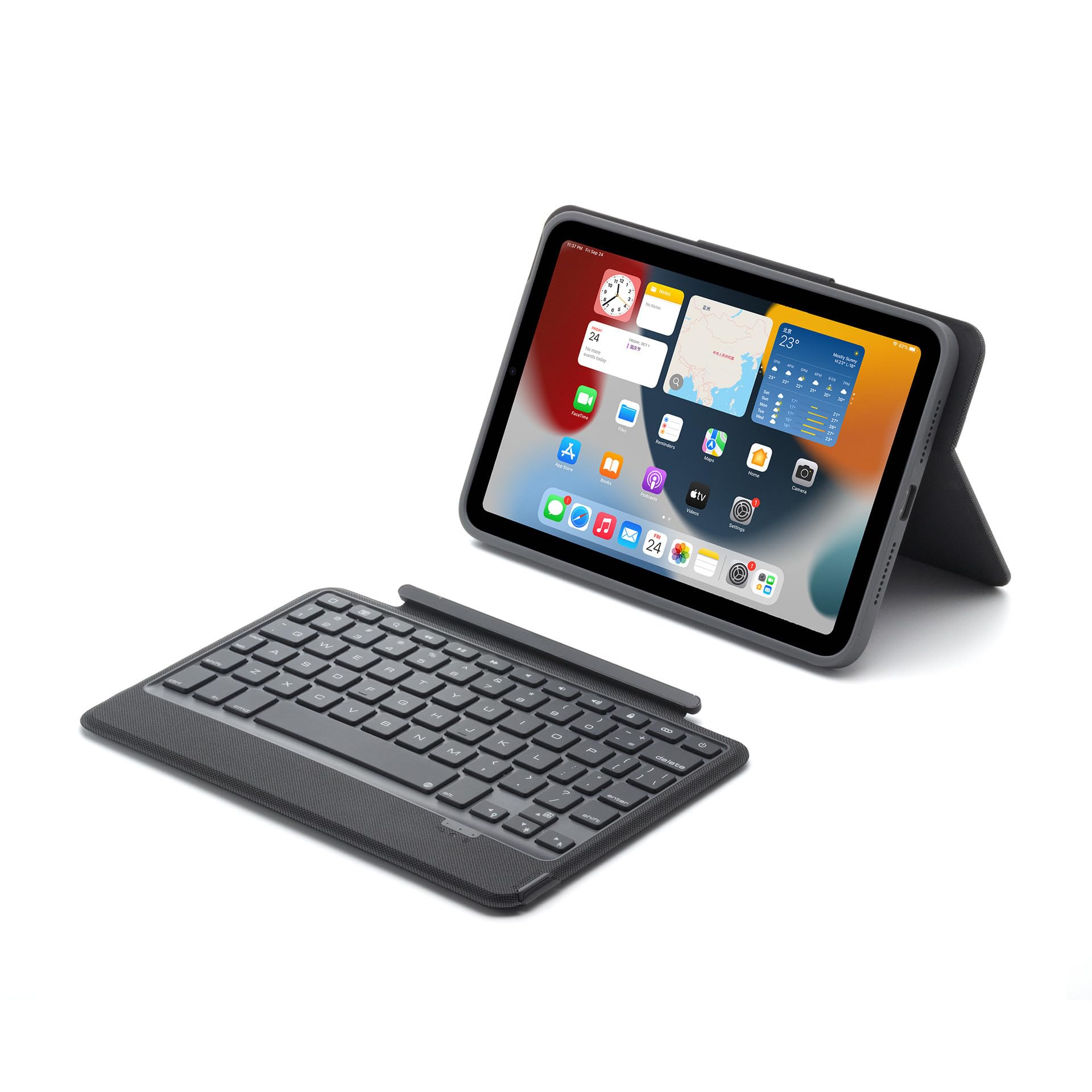 Amazon.com: QYiiD iPad Mini 6th Generation Keyboard Case, Magnetic ...
