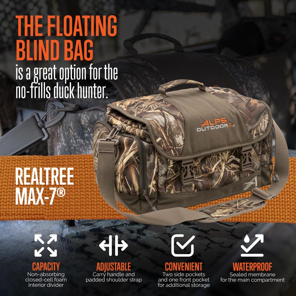 Snapklik.com : ALPS OutdoorZ Floating Blind Bag - Realtree MAX-7 ...