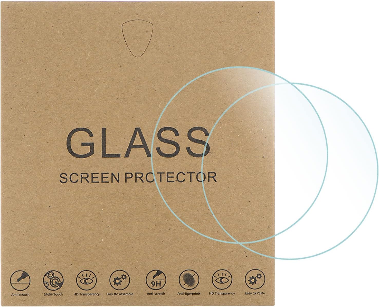 Amazon.com: HARFINGTON 5pcs Watch Glass Screen Protectors 38mm HD ...