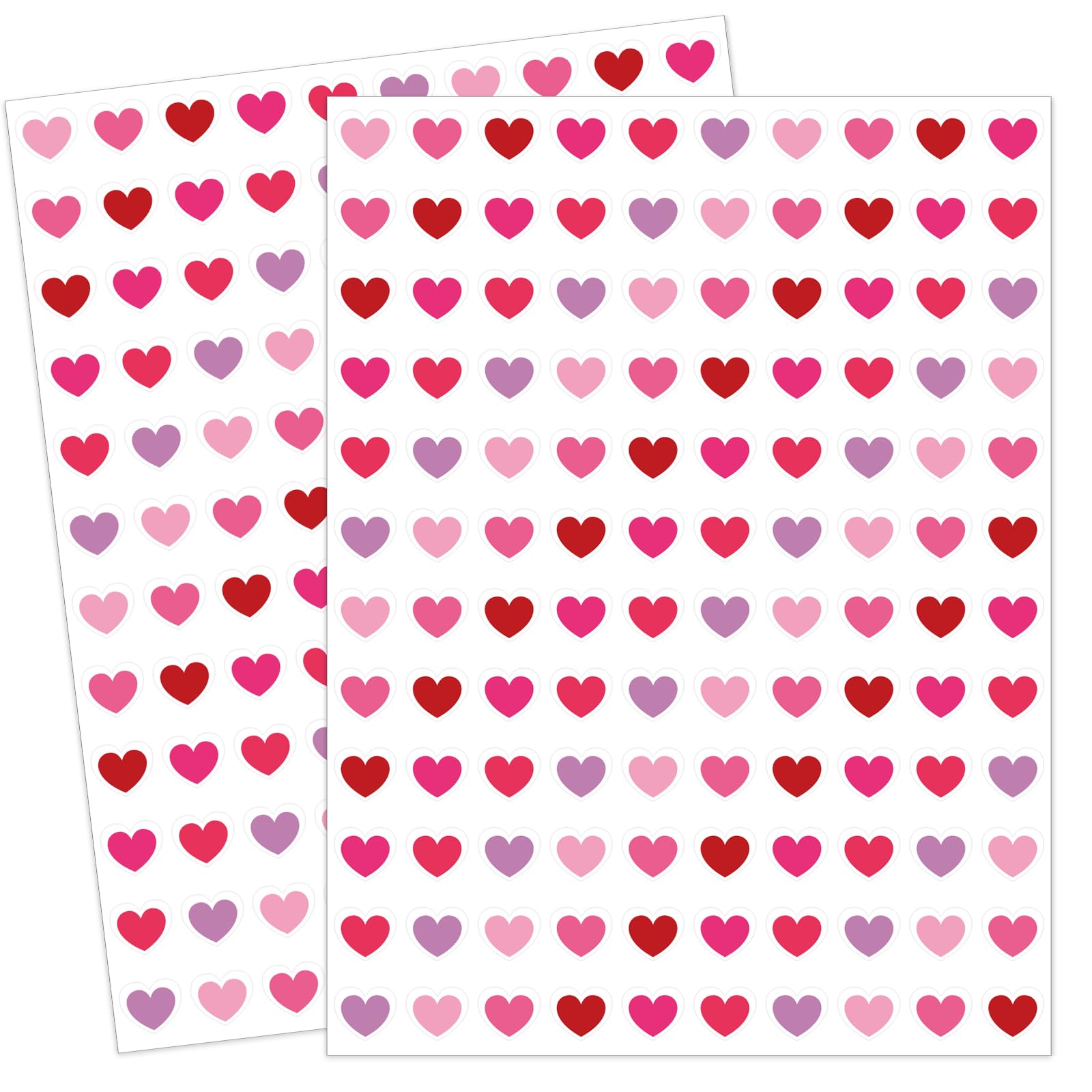 Amazon.com: JarThenaAMCS 2400Pcs Valentine's Day Mini Love Heart ...