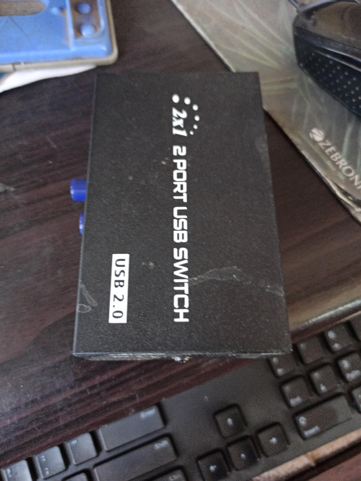 NIGSUR 2 Ports USB Switch for PC Sharing Switch Hub Box, Printer ...