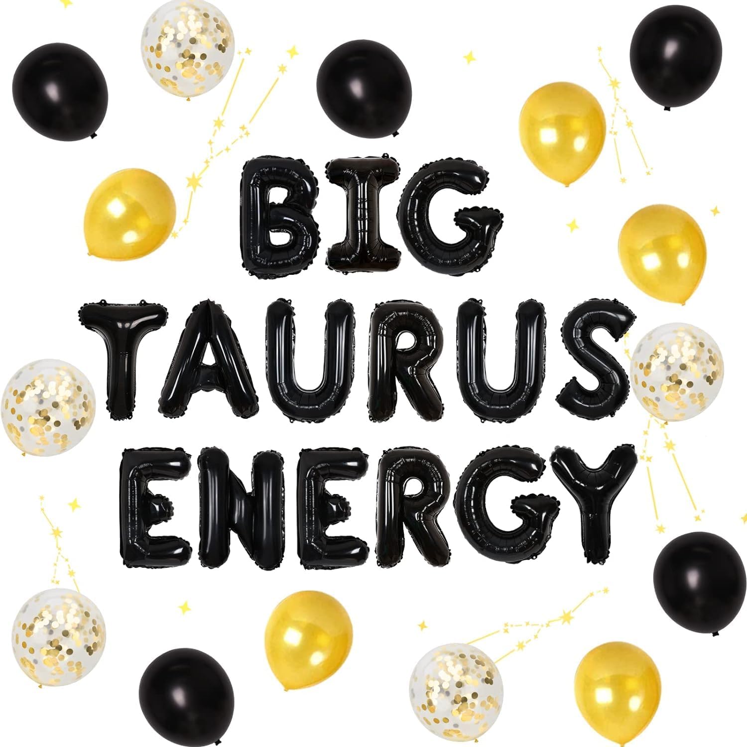 Amazon.com: Taurus Birthday Decorations - Zodiac Party Decorations ...