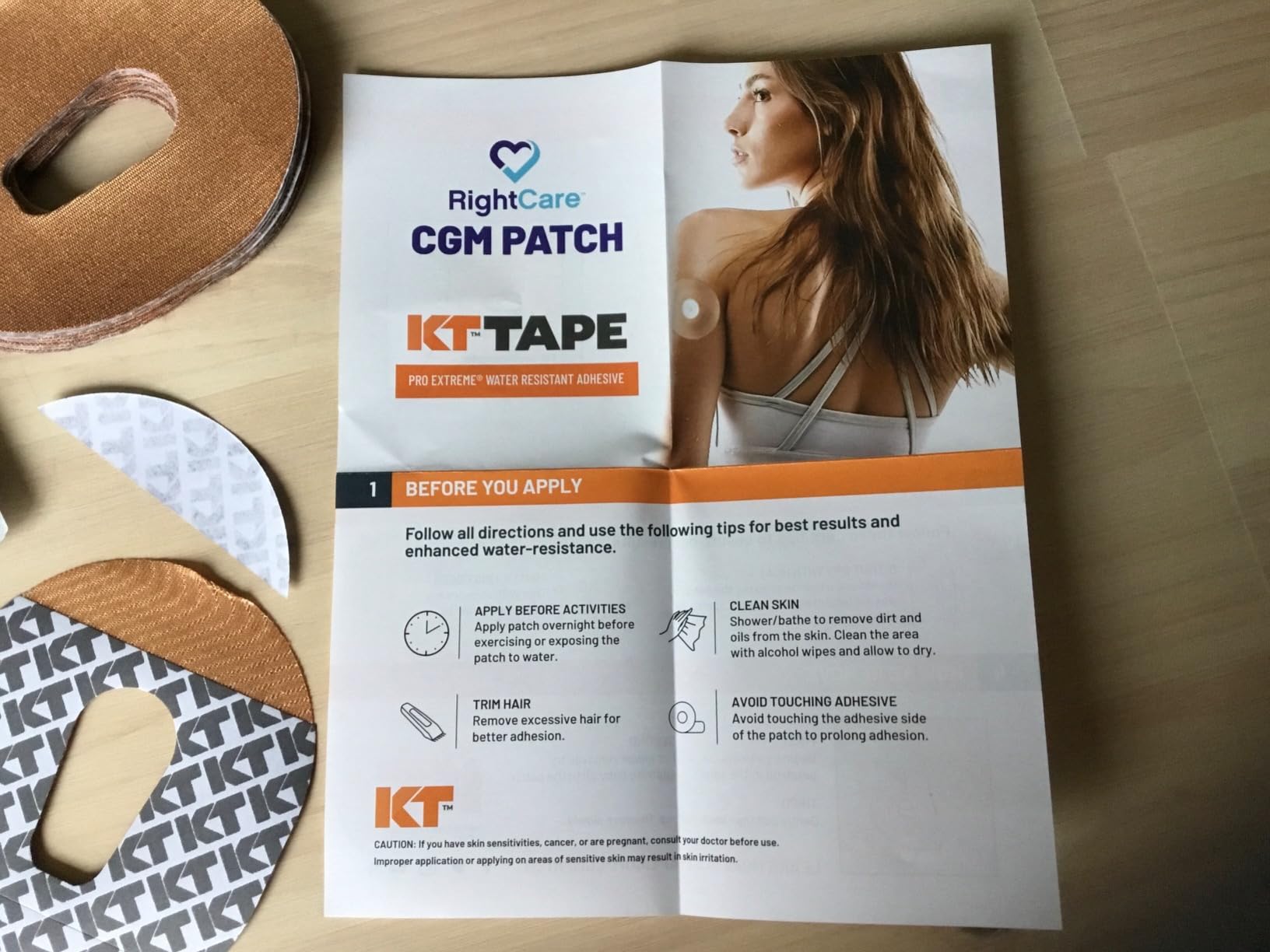 Amazon.com: KT Tape, Dexcom G6/G5 CGM Patch, Pro Extreme Water ...