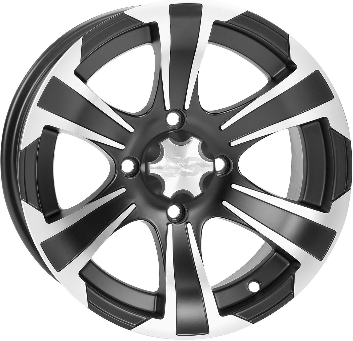 Amazon.com: ITP SS312 Wheel (Rear / 14X8) (Machined Black) Compatible ...
