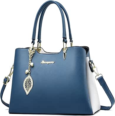 Amazon.com: SiMYEER Satchel Purses and Handbags for Women PU Leather ...