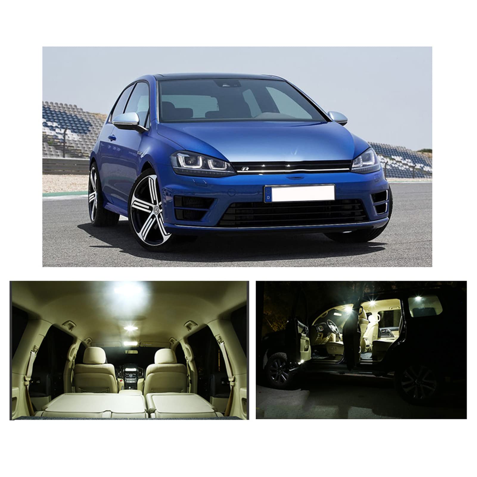 Buy Vehicle LED interior Dome Trunk Light Kit Canbus Car Lighting, For ...