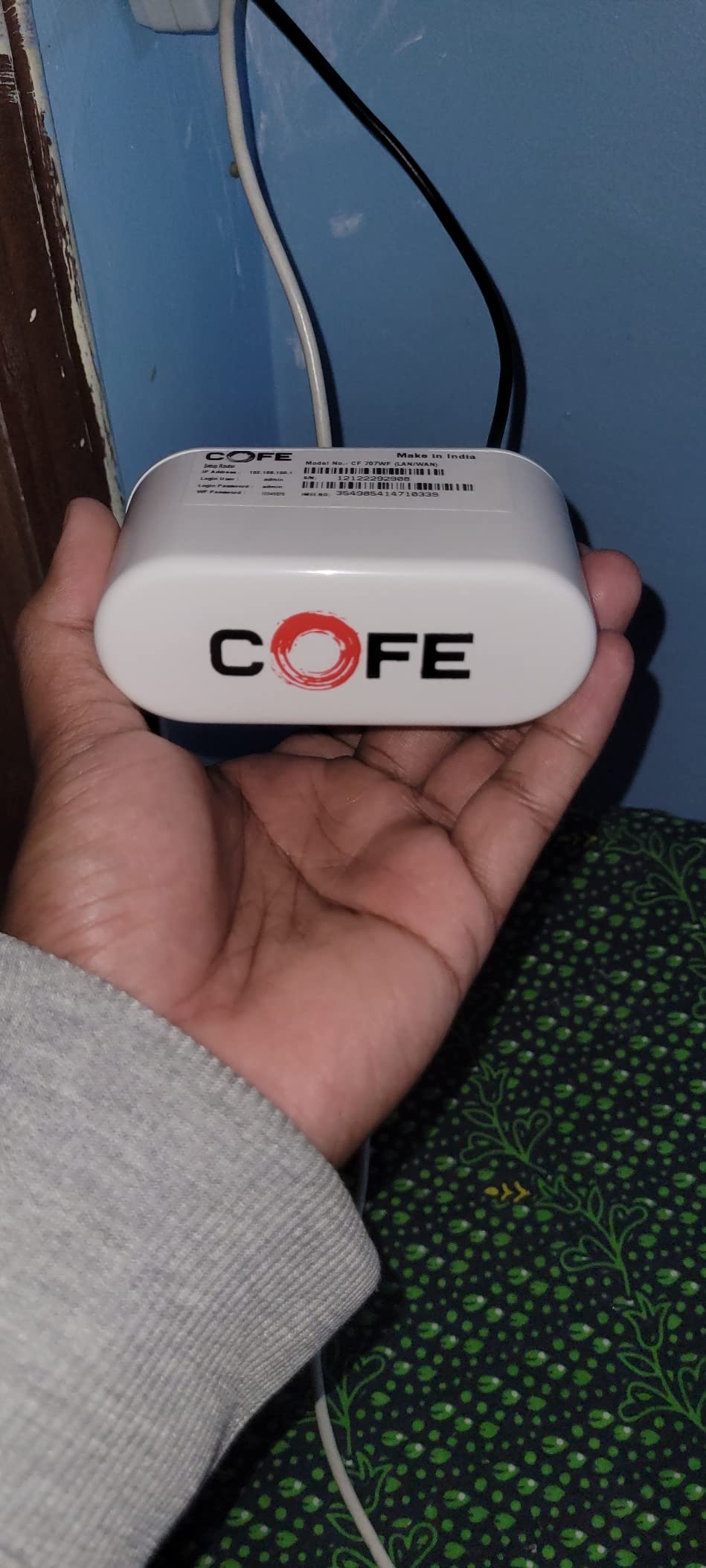 Cofe CF-4G707WF SIM Based 4G Wi-Fi and LAN Device