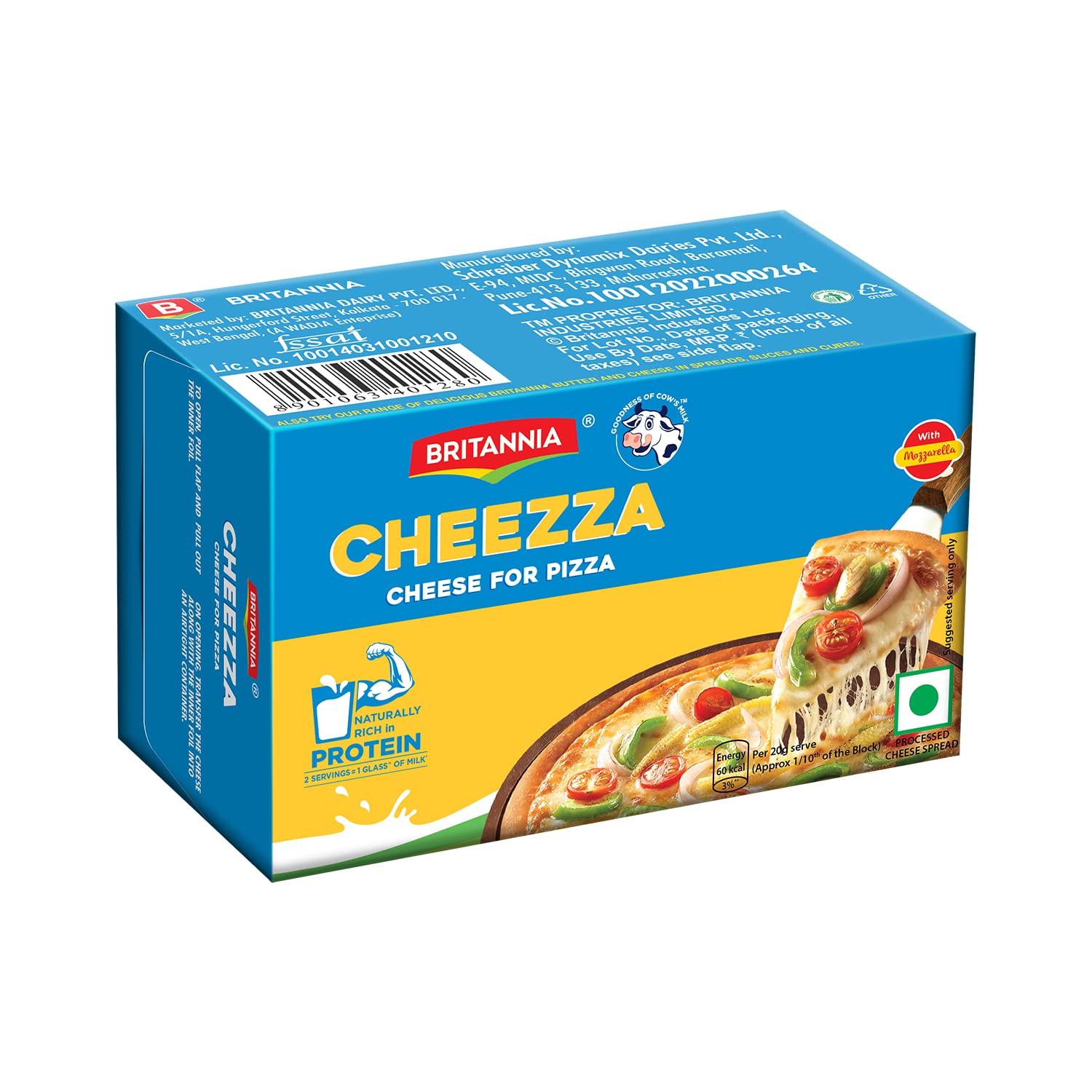 Britannia Cheezza Cheese Pizza, 200g Pack : Amazon.in: Grocery ...