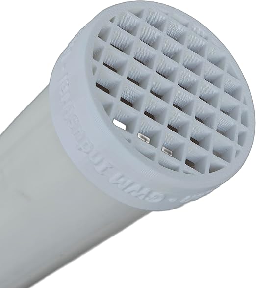 Amazon.com: All-Plastic 3/4" PVC Pipe Termination Cap with Integral ...