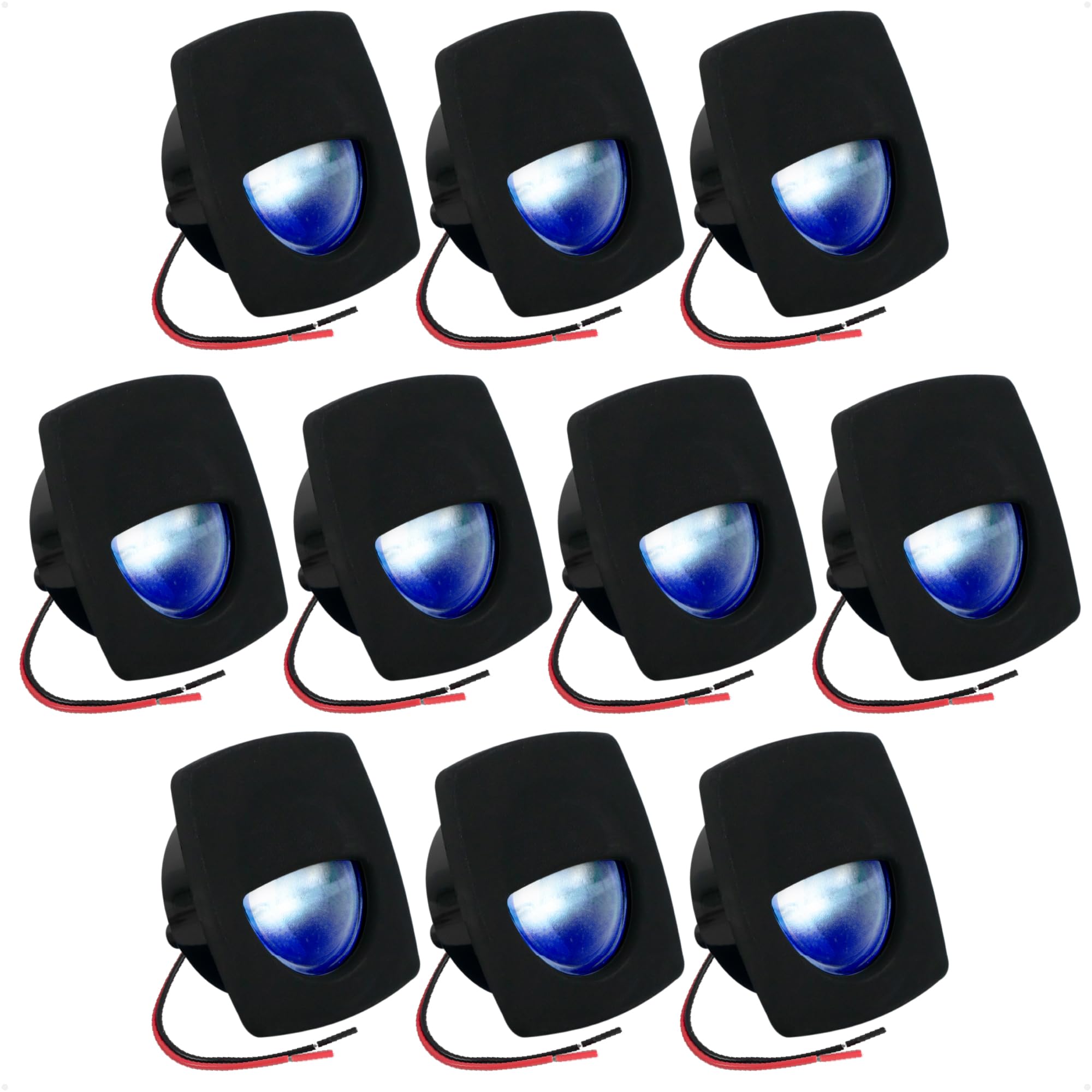 Snapklik.com : Five Oceans LED Companion Way Light, 10 Pack Blue LED ...