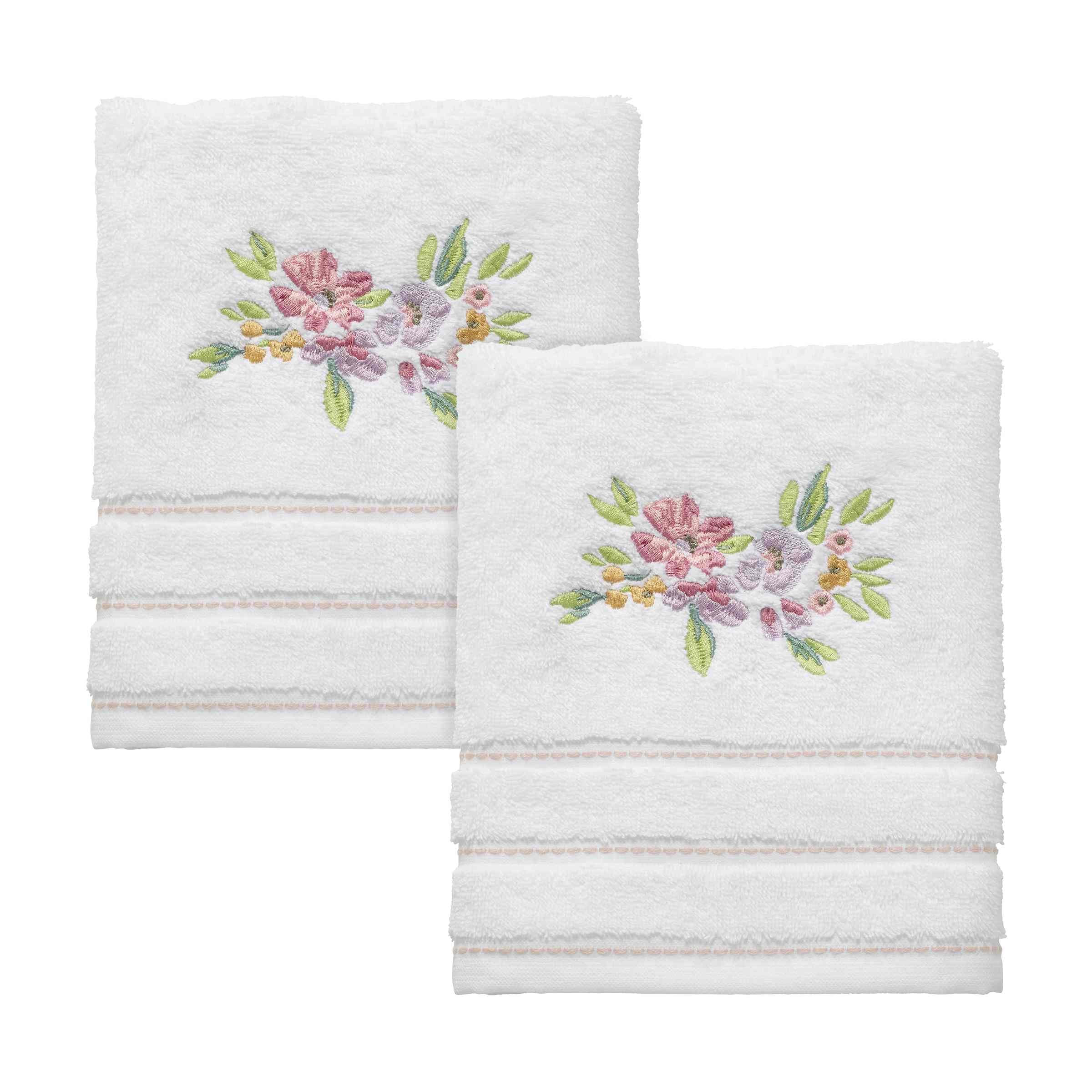 Amazon.com: IZOD - Hand Towels, Soft & Absorbent Cotton, Floral ...