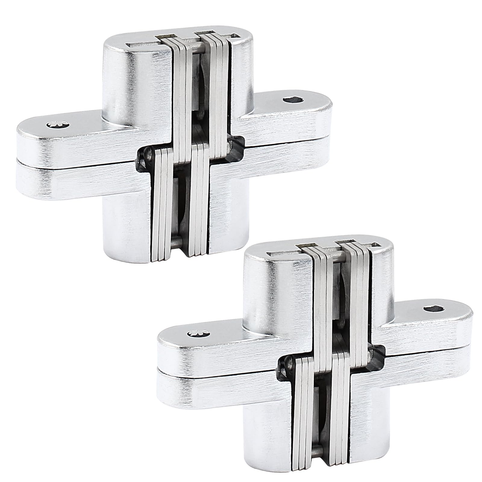 Snapklik.com : Rierdge 68.5 Mm Hidden Hinge, Stainless Steel 180 Degree ...