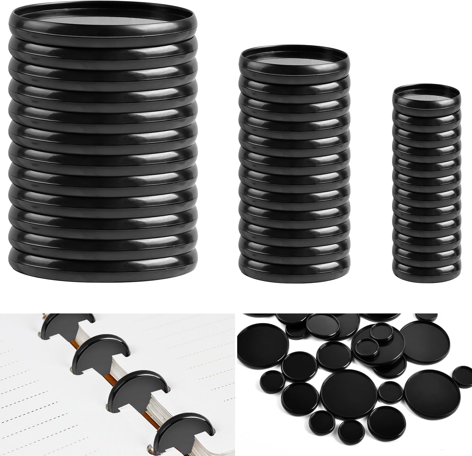 Amazon.com : Supkiir 36Pcs Discbound Expansion Discs, (2",1-3/8",1 ...