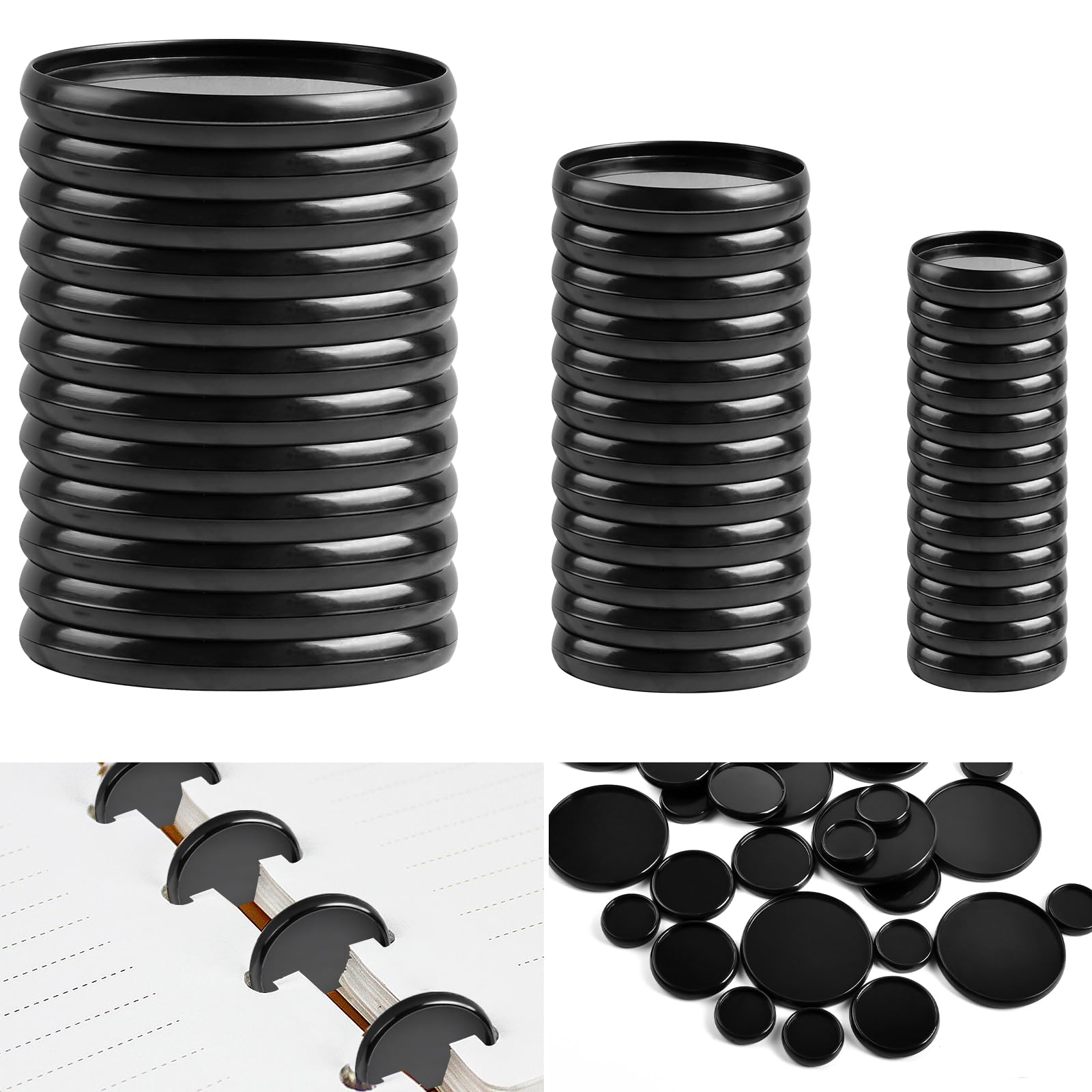 Amazon.com : Supkiir 36Pcs Discbound Expansion Discs, (2",1-3/8",1 ...