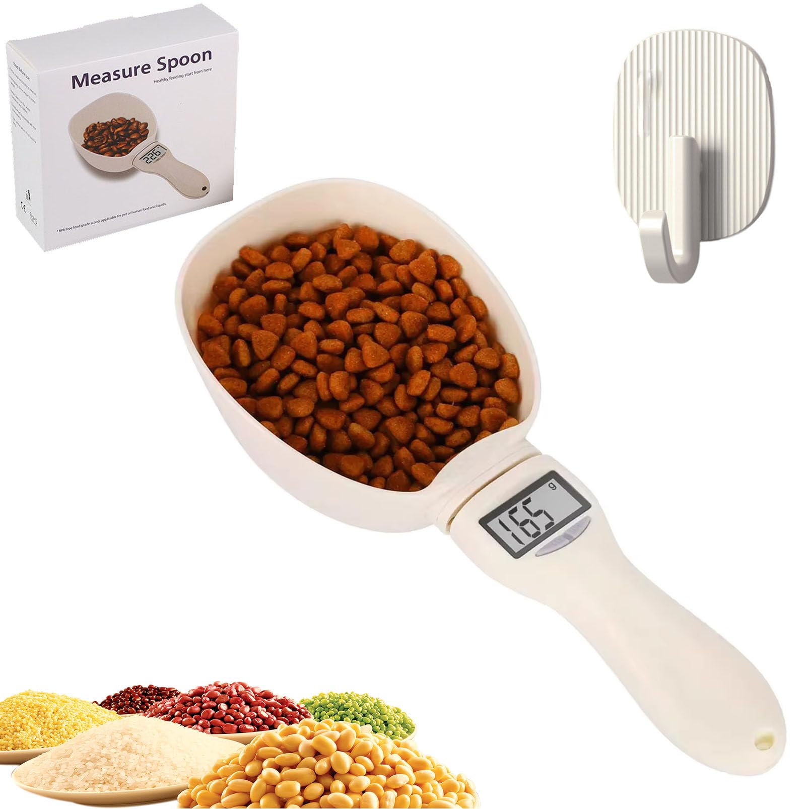 Amazon.com: Food Measuring Scoop Scale, Digital Measuring Spoon ...