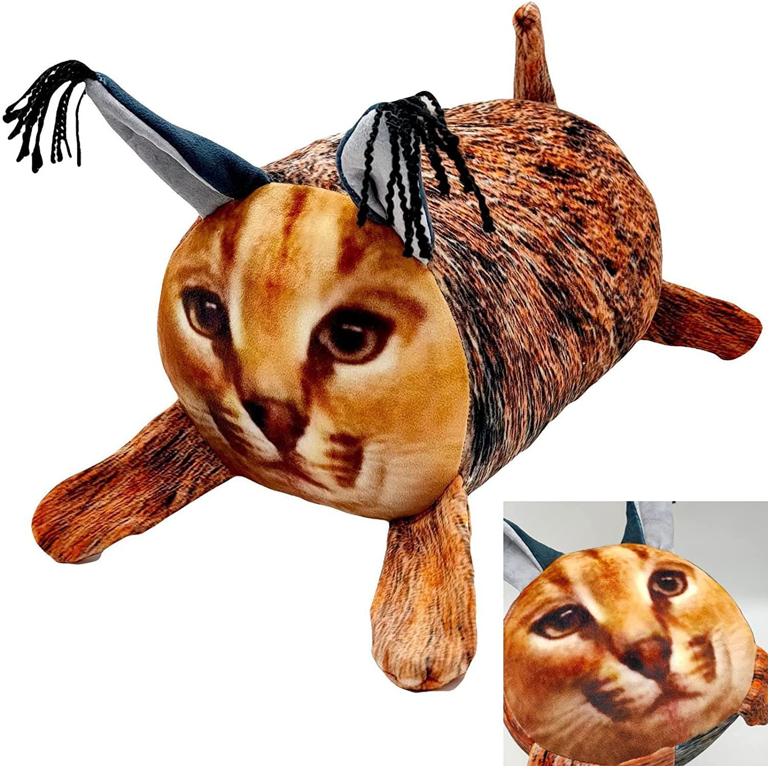 Jevrpley Floppa Plush Floppa Toy Plush Stuffing 10 6 Inches ...