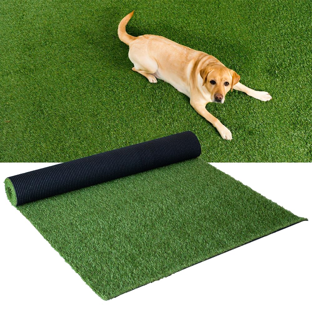 Amazon.com: Petgrow Artificial Turf Synthetic Grass 4 X 6 Feet,Fake ...