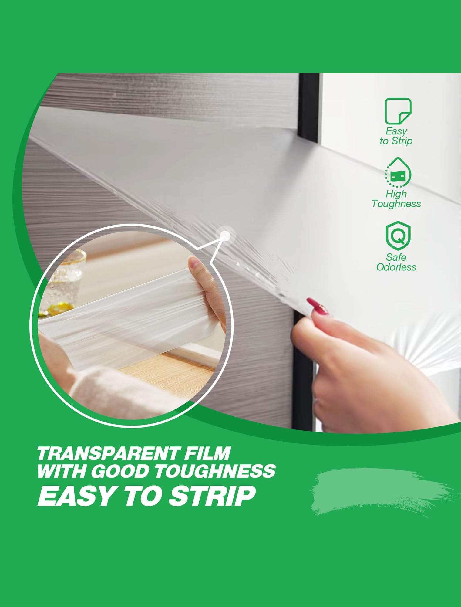 Snapklik.com : Masking Liquid Tape, Transparent Peelable Coating, Used ...