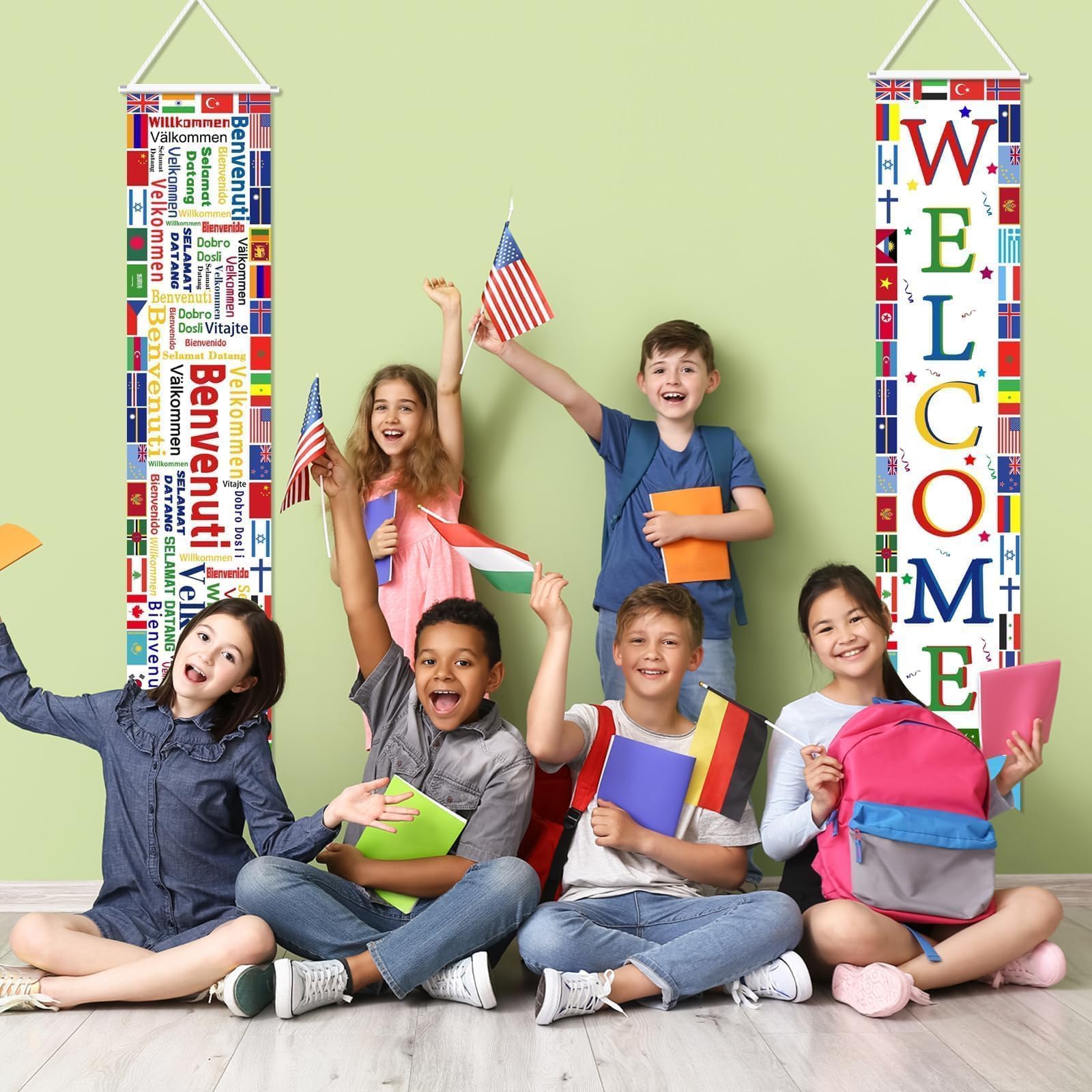 International World Flags Party Decorations Panelee International ...