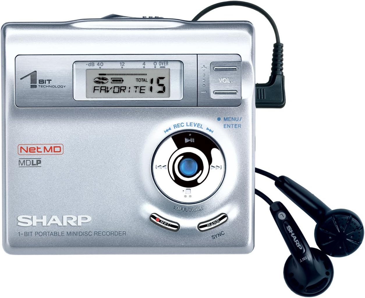 Sharp IM-DR 410 H Tragbarer Mini-Disc-Player : Amazon.de: Elektronik & Foto