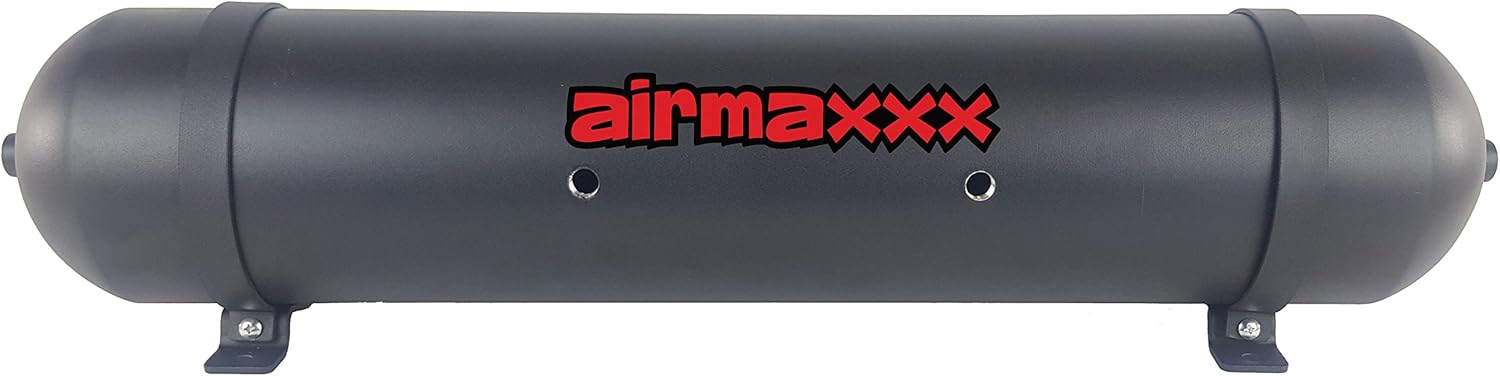 Amazon.com: airmaxxx 5 Gallon Seamless Aluminum Air Tank – Black 7-Port ...