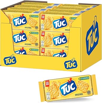 24x TUC Classic Salted Cracker (100g Pack) 2400g : Amazon.co.uk: Grocery