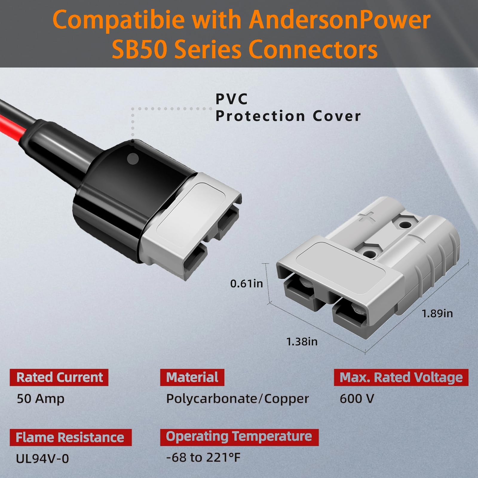 Snapklik.com : KarlKers 10AWG 2 Pin Power Industrial Circular Connector ...