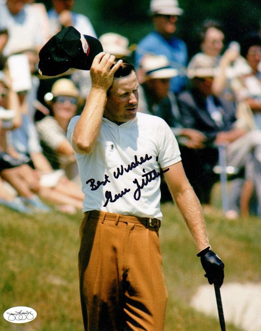 Gene Littler Autographed Photo 1961 Us Open Champion Jsa - Autographed ...