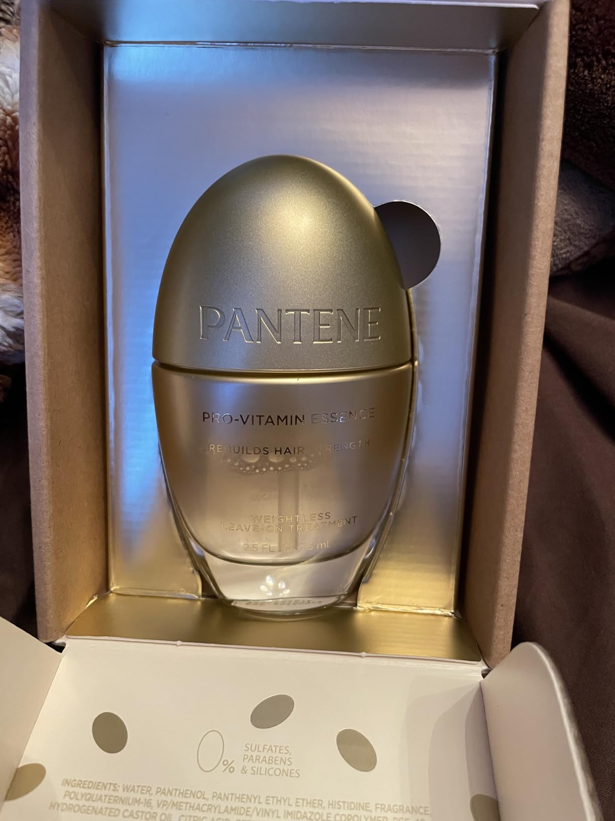 Amazon.com: Pantene Pro-Vitamin Essence, Daily Repair Mist for Damaged ...