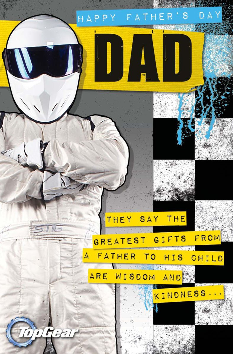 Snapklik.com : Top Gear Fathers Day Card