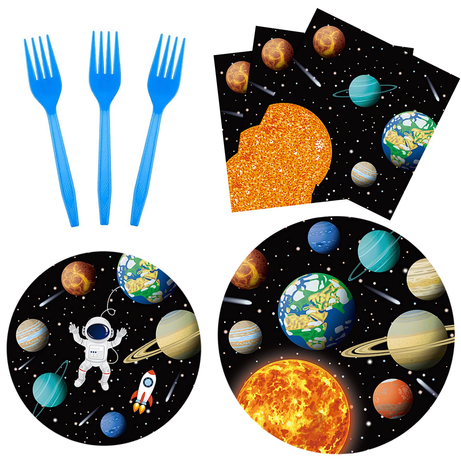 Solar System Crafts Paper Plates