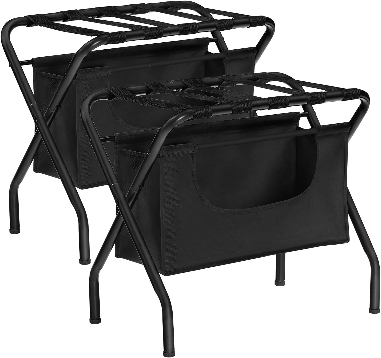 Amazon.com: AMHANCIBLE Luggage Rack, Foldable Suitcase Stands for Guest ...