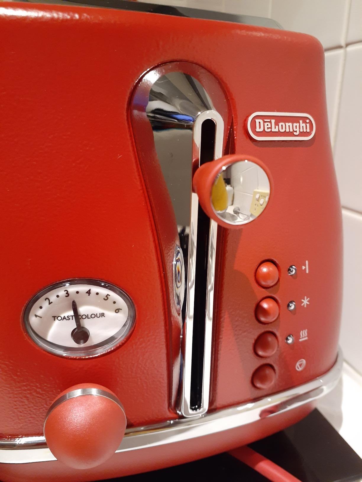 De'Longhi Toasters 2 Slice Toaster, Red, CTOE2003R: Toasters: Amazon.com.au