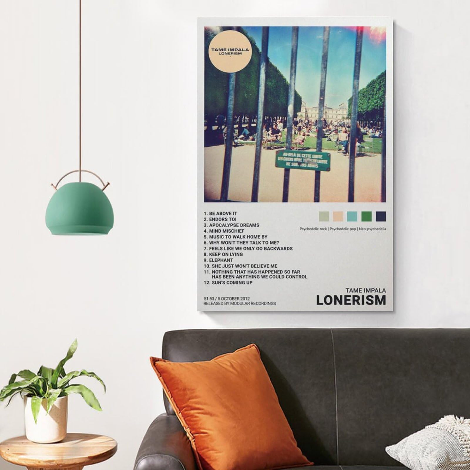 Tame Impala Lonerism Poster