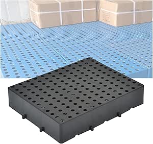 Amazon.com: XPLKQXE Lightweight Plastic Pallets, Basement Storage ...