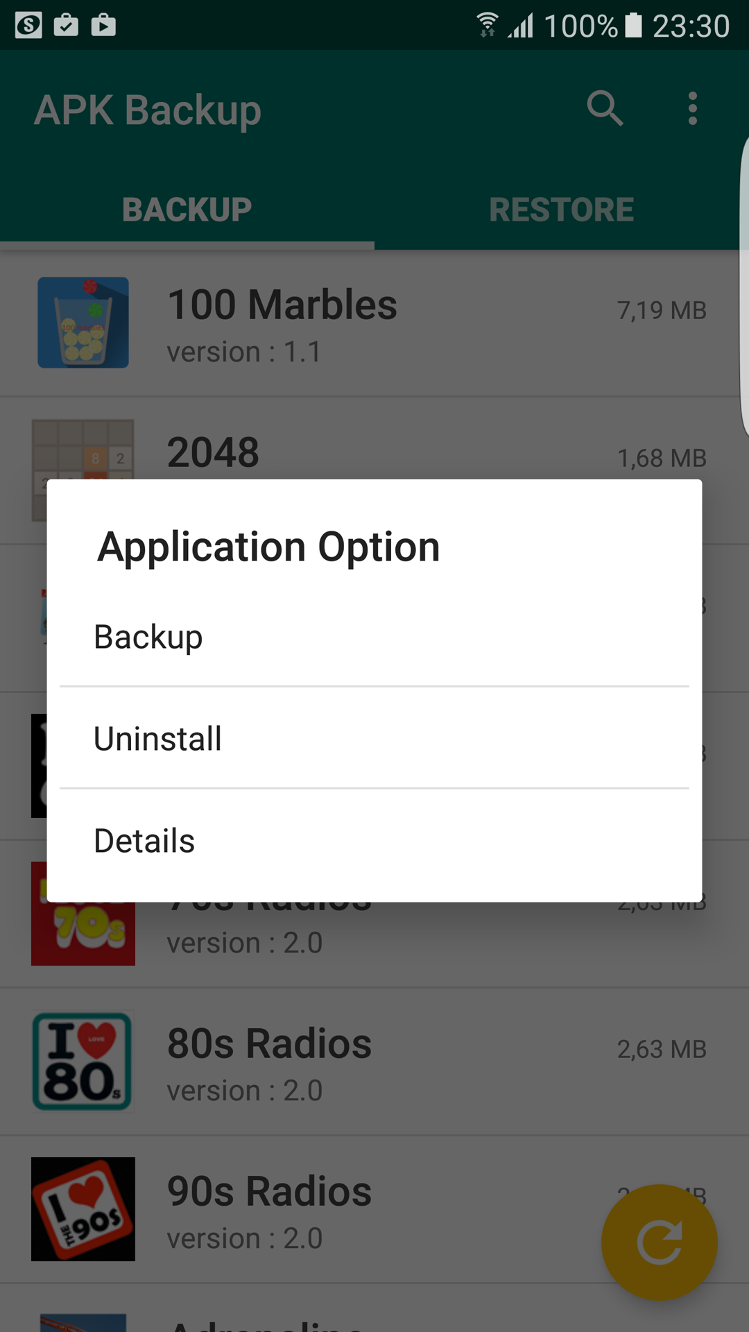 APK Backup - App on Amazon Appstore