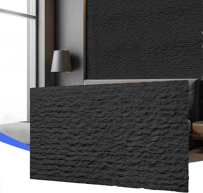 Amazon.com: Cement Texture Wall Panels,4-Pack 3D Wall Panels, 23.6"*47. ...