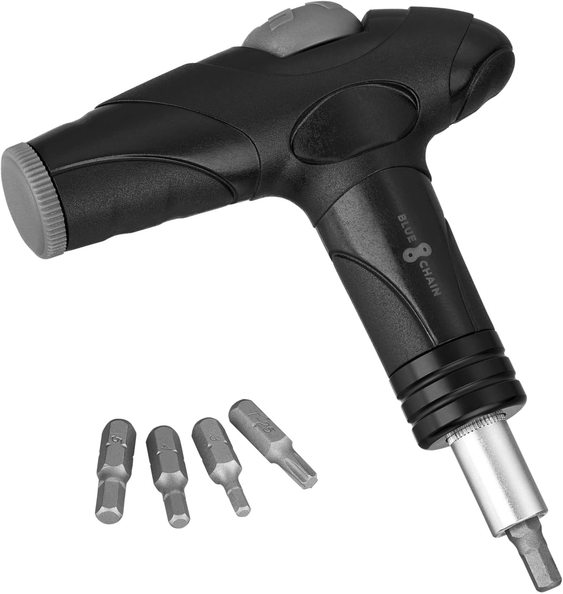 Bluechain Adjustable Torque Wrench Set (4-6 Nm), Includes Bits 3, 4, 5 ...