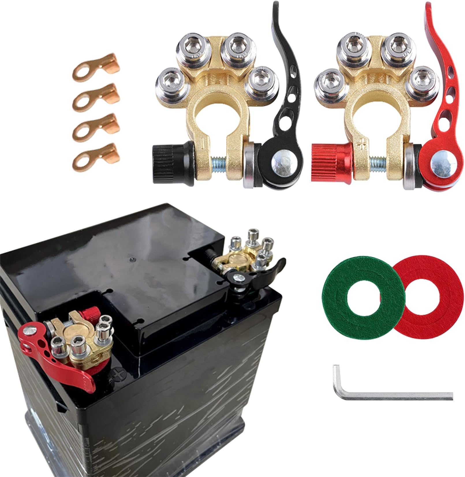 Amazon.com: LarryB's Replacement A52425 Military Style Battery Cable ...