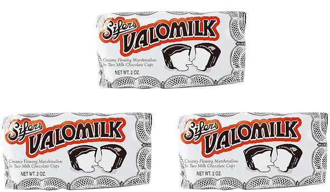 Amazon.com : Sifer's Valomilk Old-Fashioned Chocolate Marshmallow Cups ...
